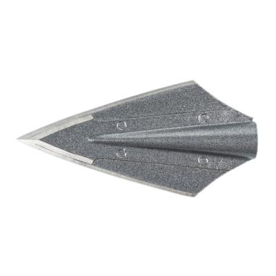 China Fixed 2 Blade Broadheads 125 Grain Welding Head For Wood Arrow Archery for sale