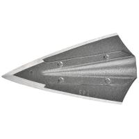 China 2 Blade Welding Archery Broadhead 125 Grain Head For Wood Arrow for sale