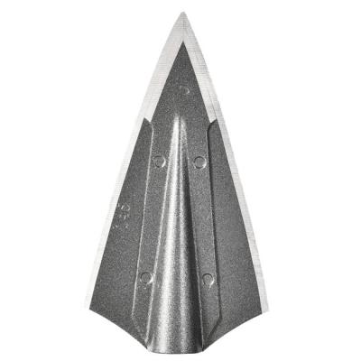 China 2 Blade Welding Archery Broadhead 125 Grain Head For Wood Arrow for sale