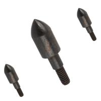 China Nickel Plated 200 Grain Archery Field Points Practice Tip For 8.3mm OD for sale