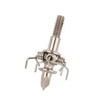 China Judo Point Practice Trocar 100 Grain Field Points Tip For 7.5mm OD for sale