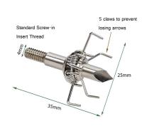 China Judo Point Practice Trocar 100 Grain Field Points Tip For 7.5mm OD for sale