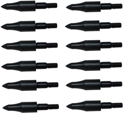 China 100grain Black Accuracy Field Tip Arrowheads Broadheads for sale
