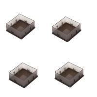 China PE Polyethylene Injection Molding Precision Moulded Components For Case for sale