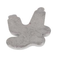 China 1045 Steel Precision Metal Stamping Parts For Flower Base Oem for sale