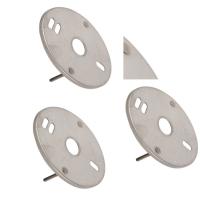 China Custom Disc Foot Precision Metal Stamping Parts 416 Stainless Steel for sale