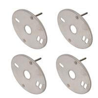 China Custom Disc Foot Precision Metal Stamping Parts 416 Stainless Steel for sale