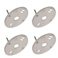 China Custom Disc Foot Precision Metal Stamping Parts 416 Stainless Steel for sale