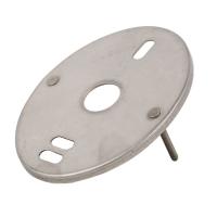 China Custom Disc Foot Precision Metal Stamping Parts 416 Stainless Steel for sale