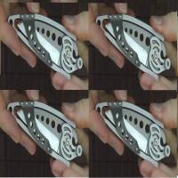 China Personalized Punched Short Tactical Pocket Knife Cutter Hunting Knife Designs for sale