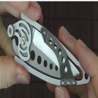 China Personalized Punched Short Tactical Pocket Knife Cutter Hunting Knife Designs for sale