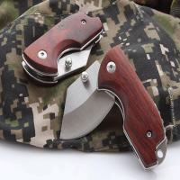 China Stainless Camping Tactical Hunting Knife With Pin CNC Assembly for sale