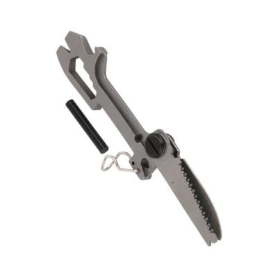 China CNC Swiss Folding Hunting Knife Camping Knife Fork Spoon Set for sale