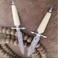 China Customized Tactical Hunting Knife Utility Camping Knife With Teeth Handle for sale