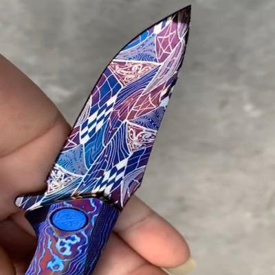 China OEM Foldable Tactical Hunting Knife Satin Finish Blade For Camping for sale