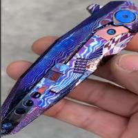 China OEM Foldable Tactical Hunting Knife Satin Finish Blade For Camping for sale
