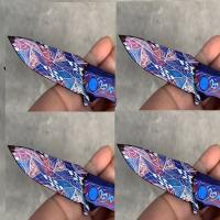 China OEM Foldable Tactical Hunting Knife Satin Finish Blade For Camping for sale