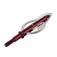 China 2blade Mechanical Expandable Archery Broadhead Dual Blade Archery Broadhead for sale