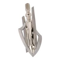 China 4 Blade Field Point Arrow Tips Expandable Broadheads for sale