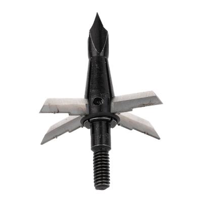 China Mechanical Expandable Archery Broadhead Reverse Taper Archery Broadhead for sale