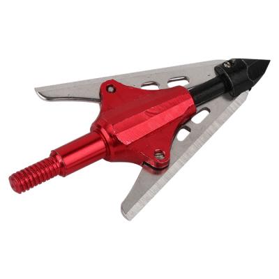 China Expandable Archery Broadhead Durable Fixed-Blade Hybrid Archery Broadhead for sale