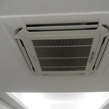 China Soonest Ceiling Cassette Inverter Solar Air Conditioner Split Air Conditioner Dc Ac Solar Air Conditioner for sale