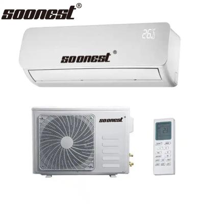 China 120V Dc/Ac Hybrid Solar Air Conditioner Dc Inverter Split Air Conditioner Wall Mounted Mini Split Air Conditioner 24000 Btu for sale
