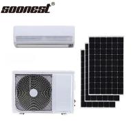 China 12000Btu Solar Air Conditioner Stand Type Multi Split Solar Power Air Conditioner Hybrid Reversible Solar Air Conditioner for sale
