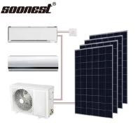 China 120V 230V Dc/Ac Hybrid Solar Air Conditioner Mini Split Air Conditioner And Heater Hybrid Ac/Dc Solar Air Conditioner for sale