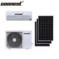 China Ac Dc Solar Panel Solar Air Conditioner Window Ac 1.5 Ton Air Conditioner 12V 24V Air Conditioner Ac Dc for sale