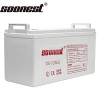 China Soonest Solar Storage Power System Deep Cycle Gel Battery 12V 200Ah 100Ah 150Ah 250Ah Back Up for sale