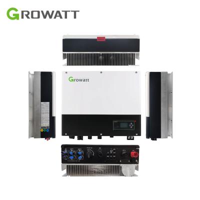 China Growatt 5Kw 6Kw 8Kw 10Kw 12Kw Hybrid Inverter On/Off Grid Inverter Solar Three Phase Hybrid Solar Inverter for sale