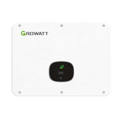 China Hot Sale Growatt Solar Inverter Mac 50-70K Tl3-X Mv 3 Phase Solar Inverter On Grid With Solar Power System for sale