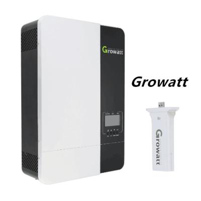 China Hot Sale Growatt 3Kw 5Kw 8Kw 10Kw SPF5000Es Solar Inverter  Hybrid Inverter Off Grid Inverter With Hybrid Solar System for sale
