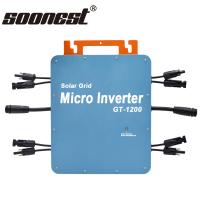 China 1.2Kw 1200W System Solar Micro Inverter Smart With Mppt On Grid Micro Inverter Grid Tie Mppt Inverter for sale