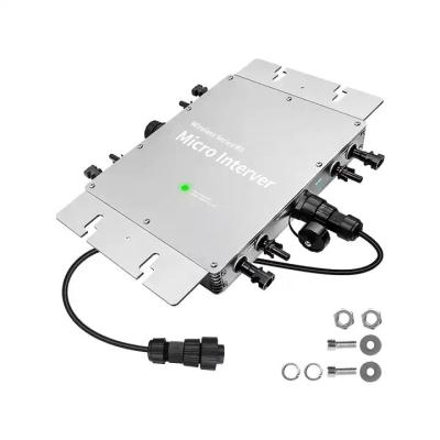 China Micro Inverter 1200W To 220V On Grid Tie Micro Inverter 48V Solar Power System With Micro Inverter for sale