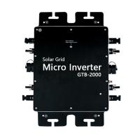 China Hot Sale Micro Inverter 2000W Micro Inverters Ac Plug, Cables Smart Tuya Wifi Tie Micro Inverter Soonest for sale