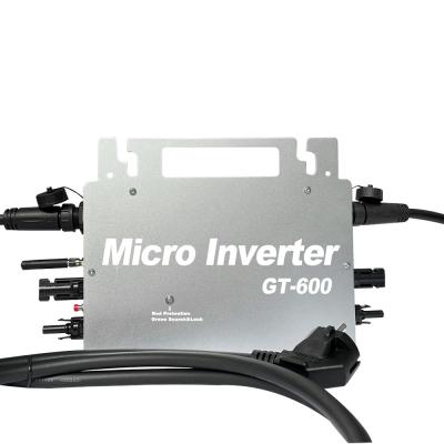 China 600 Watt On Grid Micro Inverters Micro Inverter On Grid Installation Diagramm Grid Tie Micro Inverter 600 Watt for sale