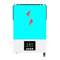 China 3600W 6200W With Batteries Hybrid Inverter 6.2Kw 120A Mppt Solar Charger Pure Sine Wave Hybrid Home Power Solar Inverter for sale