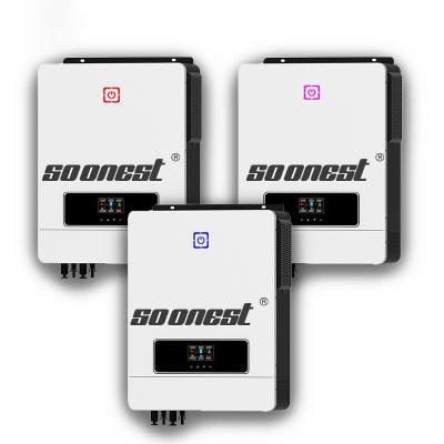 China Customizable Logo 10 Kw Solar Inverter On Off Grid Hybrid 3 Phase Specifications Wholesale Price 8Kw Solar Inverter for sale