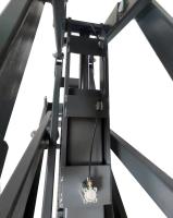 China 3500kg Hydraulic Scissor Car Lift 2.2kw Auto Shop Garage Equipment 380v for sale