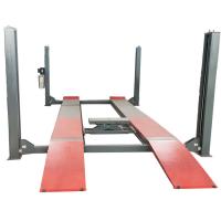 China Four Post Hydraulic Car Lift 4000kg Capacity 1700mm Lifting Height Auto Hoist for sale
