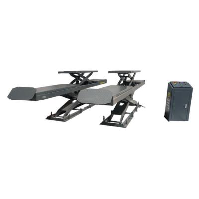 China Auto Hydraulic Scissor Wheel Alignment Lift 4000kg Lifting Capacity 1850mm Height for sale