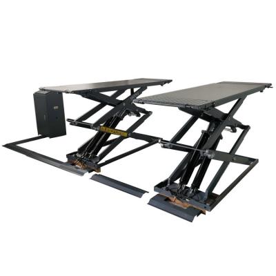 China Scissor Lift Car Machine 3500kg Lifting Capacity 2.2kw Power Supply 380v 220v for sale