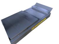 China Ultra Thin Double Cylinder Hydraulic Car Lift 4000kg Lifting Capacity 1770mm Height for sale
