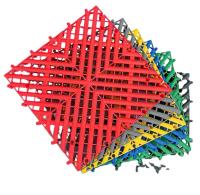 China Black Interlocking PVC Garage Floor Tile The Ultimate Solution for Other Applications for sale