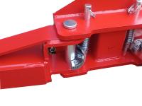 China 4000kg Capacity Two Post Hydraulic Gantry Lift 1850mm Lifting Height for Auto Service for sale
