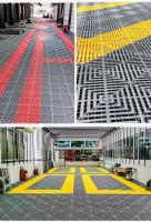 China Black Interlocking PVC Garage Floor Tile The Ultimate Solution for Other Applications for sale