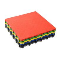 China Dirt Resistant Function Black Plastic Interlock Flooring Tiles for Car Wash Grate Floor for sale