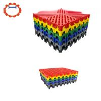 China Black Eco-Friendly PP Interlocking Floor Tiles for Garage Durable and Easy to Install for sale